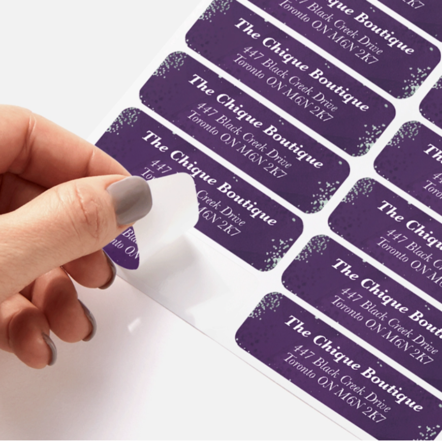 Custom Return Address & Mailing Labels | The UPS Store Canada