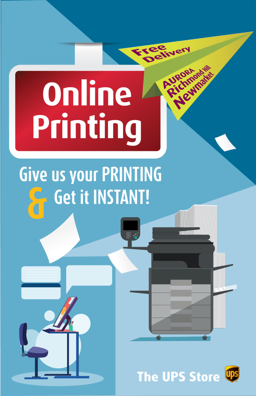 Printing Services at , , | The UPS Store #73, Aurora